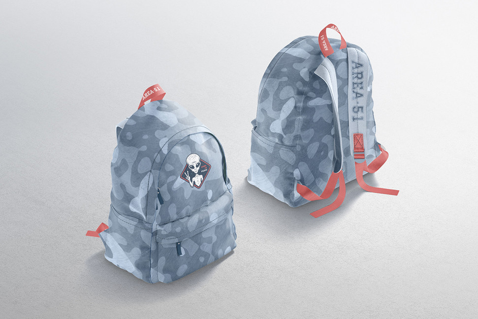 Backpack Mockup - Mock Up by rebrandy for Photoshop, Purchase, Download ...