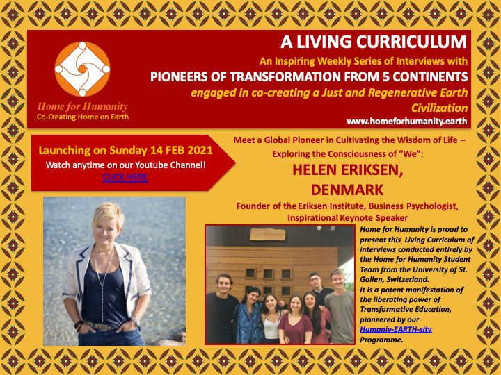 14 February 2021: Living Curriculum #4 with Helen Eriksen – Founder of ...