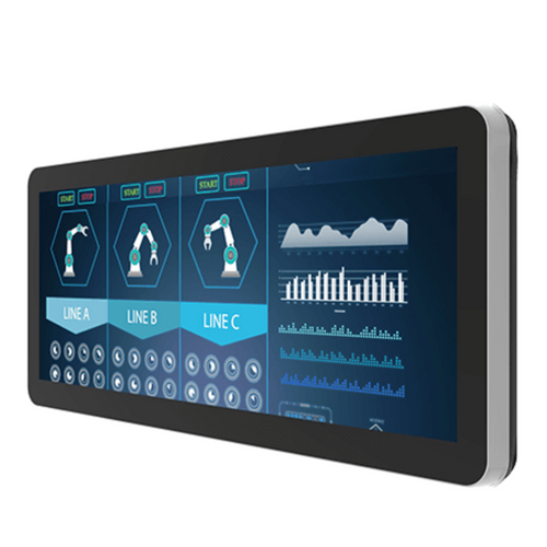 12.3" G-WIN GC Series Front IP65 PCAP Display Winmate W12L100-GCB1 ...