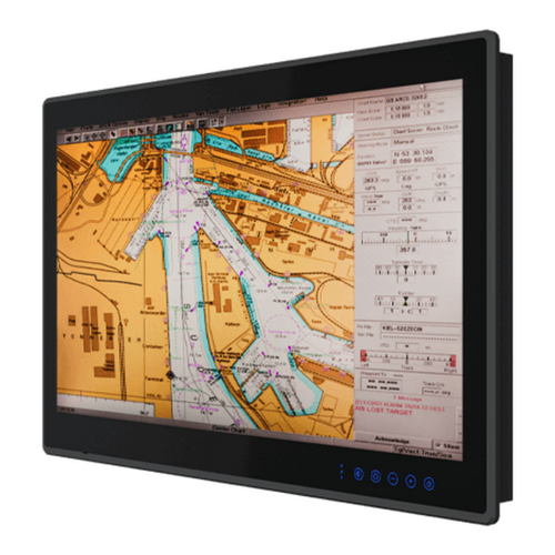 27" Flat PCAP ECDIS Marine Panel PC Winmate W27IAD3S-MRA1FP | HighTech Nordic AB
