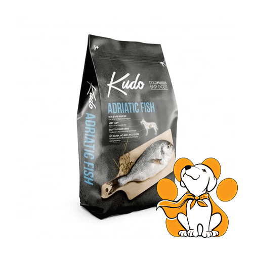 KUDO Adriatic Fish Adult Medium & Maxi 12kg, Premium Ishrana