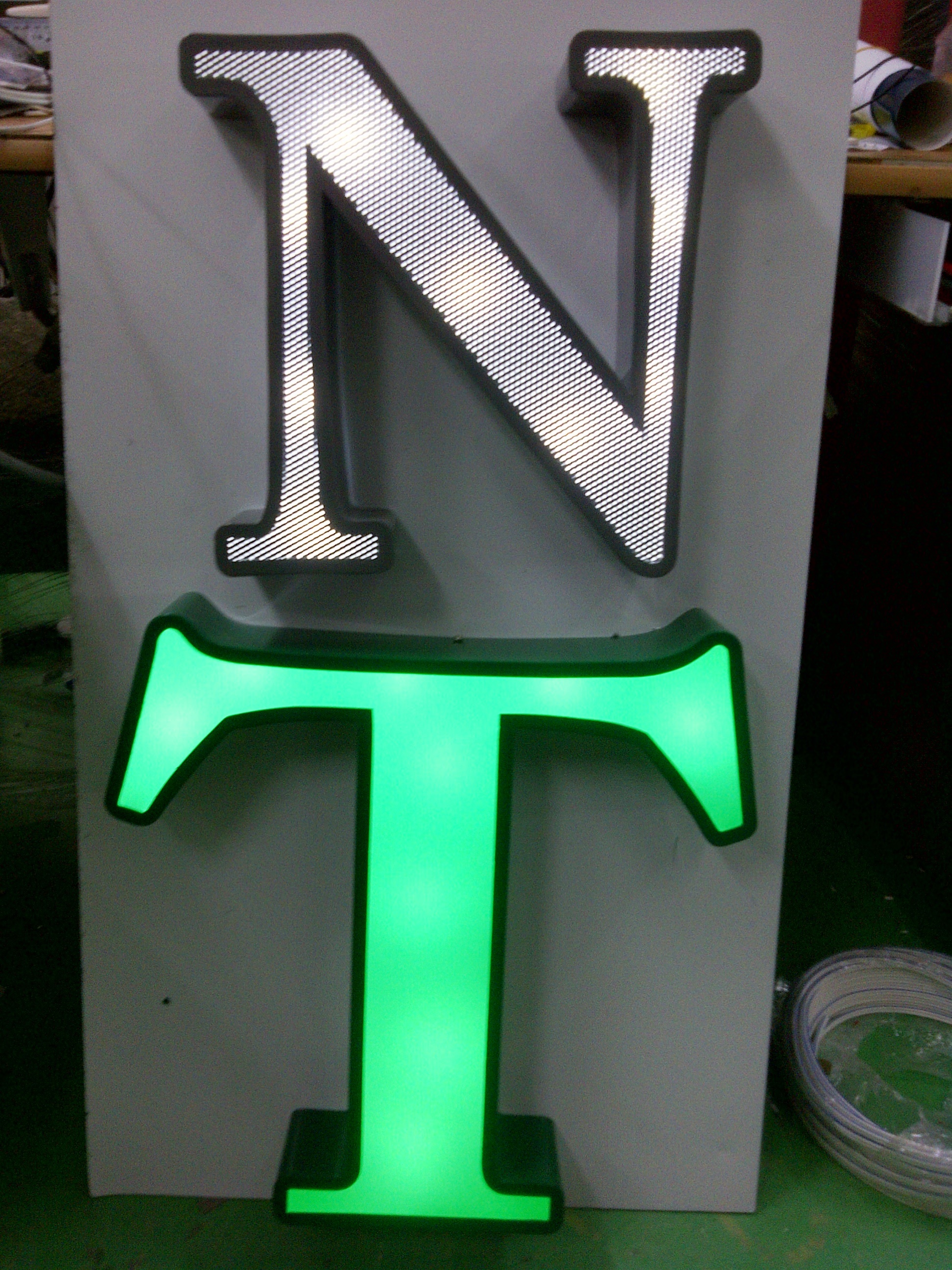 Vacuum Formed & Box Up Letter - Ultimate Display System