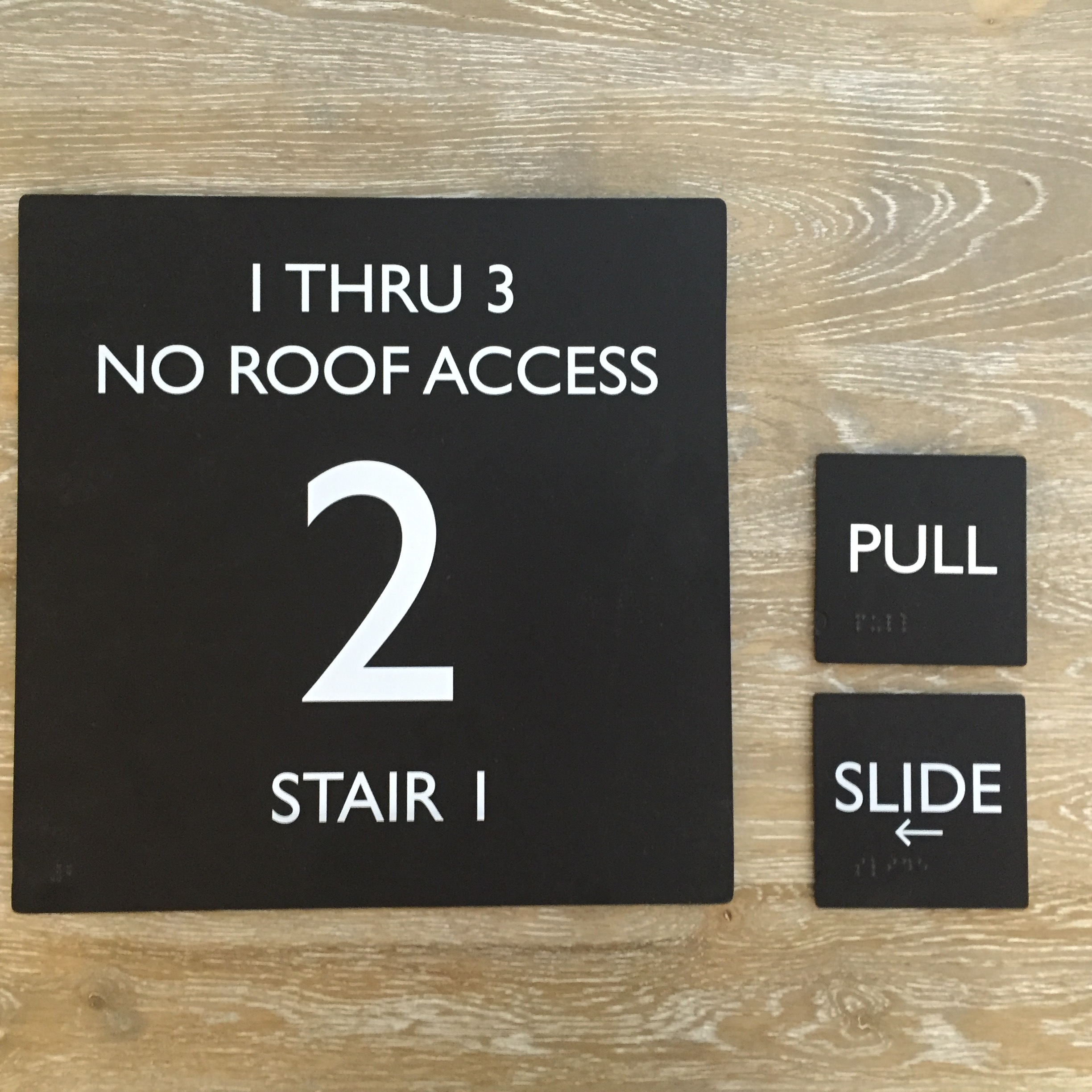 Braille Signs - Ultimate Display System