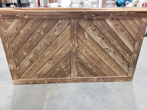 Rustic Wood Bar | Showcase Events
