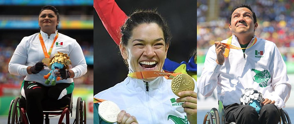 LOS ATLETAS PARALÍMPICOS GANADORES DE MEDALLA EN RIO 2016.