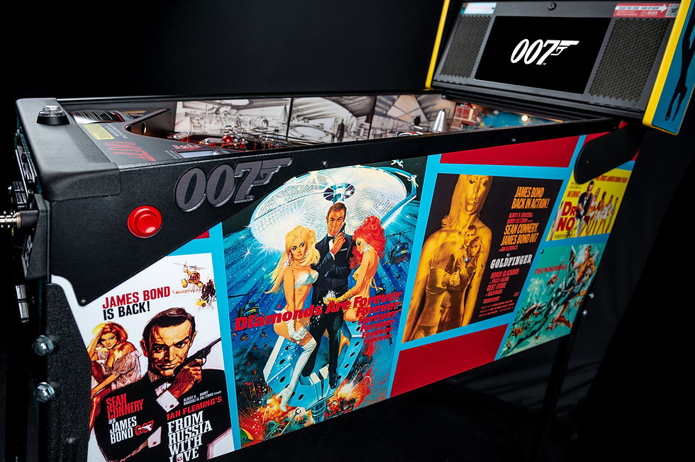 Official James Bond 007 Pinball Armor | website