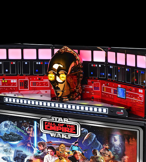 star wars pinball topper