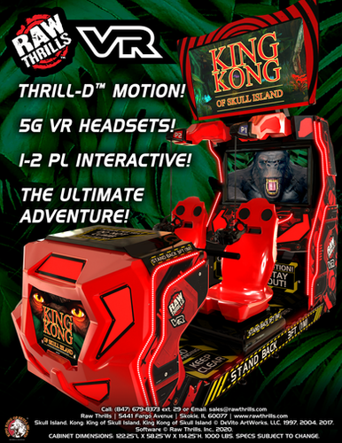 King Kong Of Skull Island VR | Flip N Out Pinball