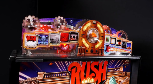 Official RUSH Pinball Topper Accessory | Flip N Out Pinball