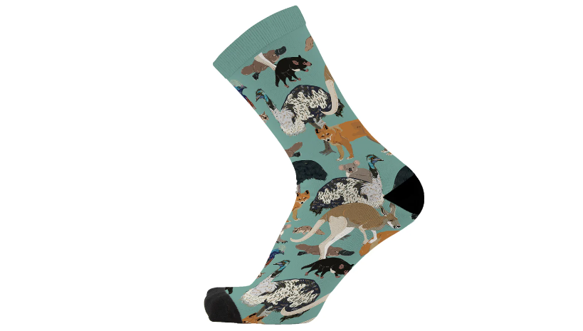 Aussie Australia Animals Socks | Eco Australiana