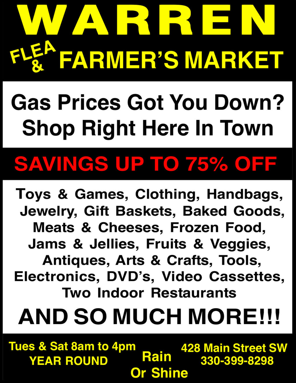 Home | Warren Flea and Farmers Market