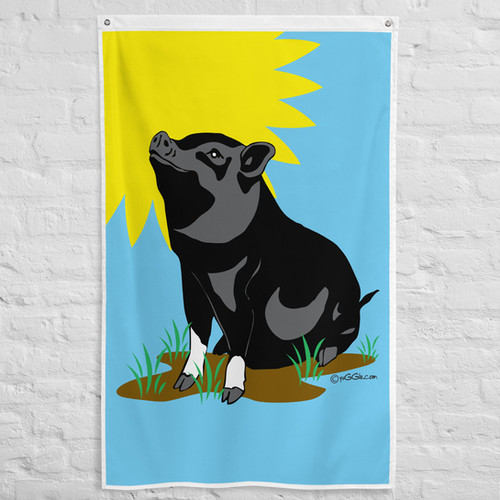 piGGlz Mini Pig Flag | piGGlz