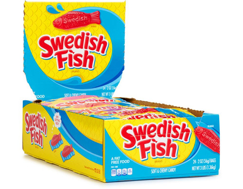 Swedish Fish Assorted - 99g Box | The Pick N Mix Shop
