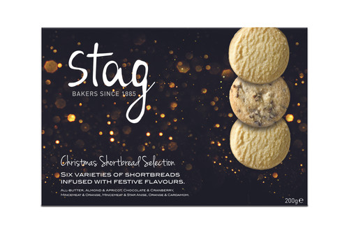 Stag Christmas Shortbread Selection | The Keeper's Wife