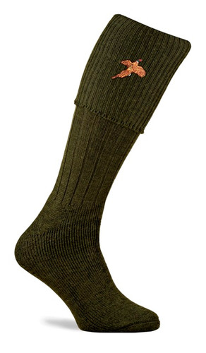 Pennine Stalker Shooting Socks - Olive | The Keeper's Wife