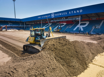 QPR Loftus Road Stadium Pitch Renovation | Miru Visual | London