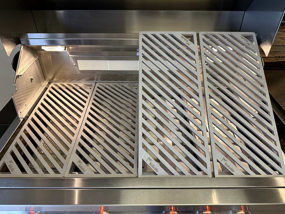 Experience Cutting-Edge Laser-Cut Grill Grates by KoKoMo Outdoor ...