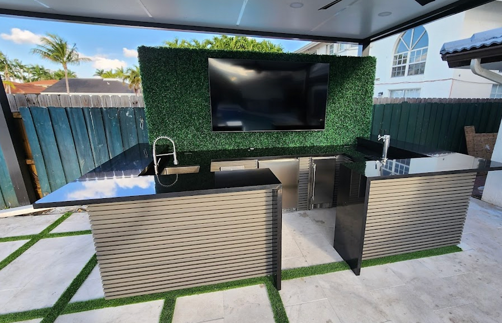 Miami BBQ Islands & Outdoor Kitchens and BBQ Grill Store.