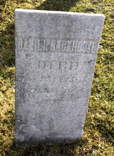 Adopt A Grave: Daniel Backhouse | The Blue Bodhi