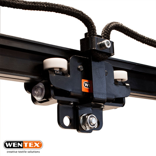 Eurotrack - Rope Guide - Straight - Black - Heavy Duty Runner | Expo ...