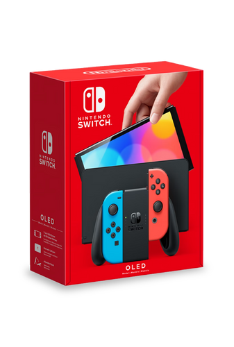 Nintendo Switch Oled edición Neon 64 gb | Gatito Gamer