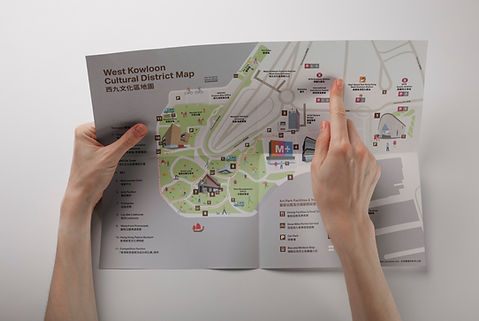 West Kowloon Cultural District - Map Design | Chapter Zero Limited