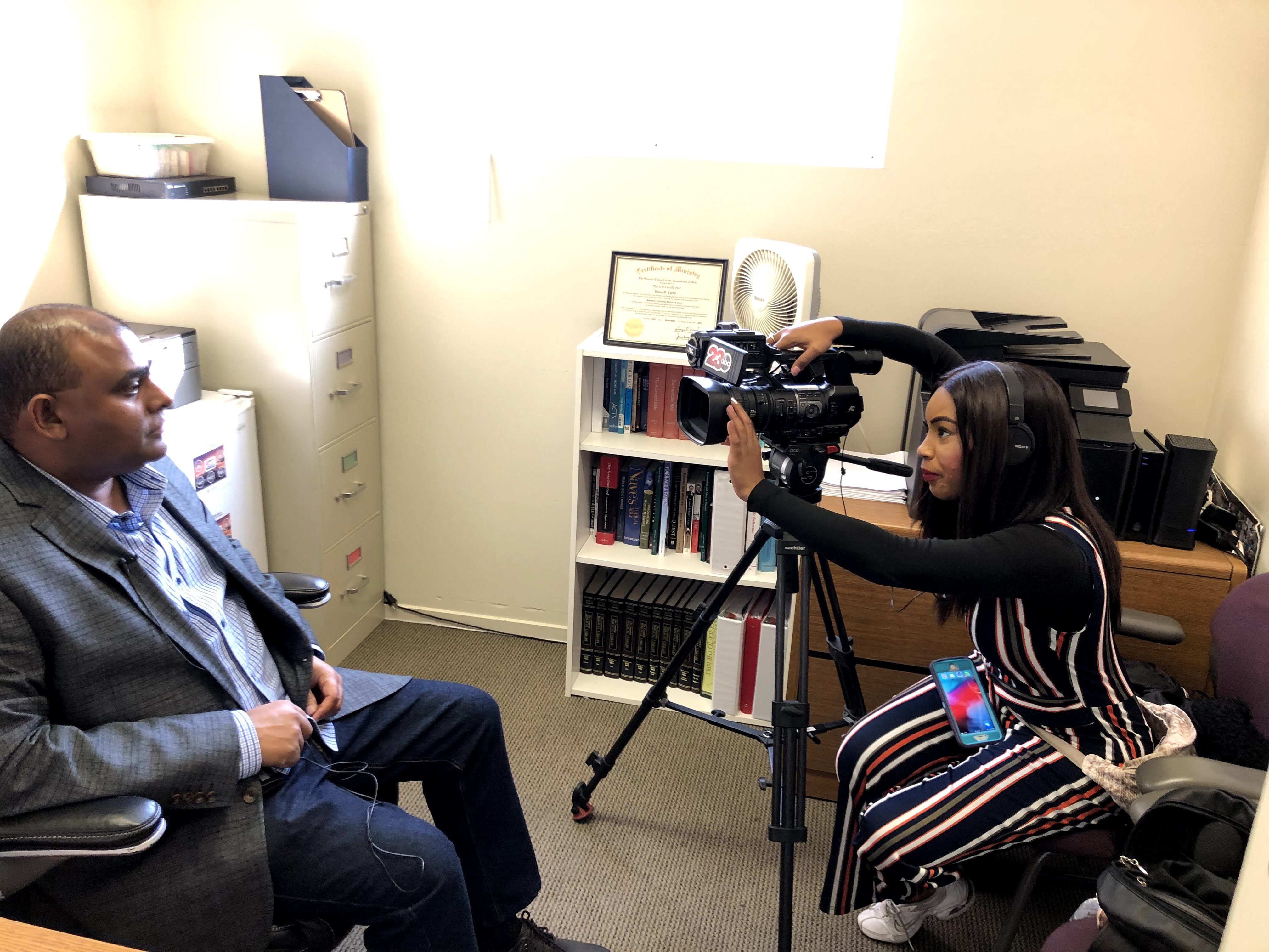 On-air Reporter | Lezla Gooden Media