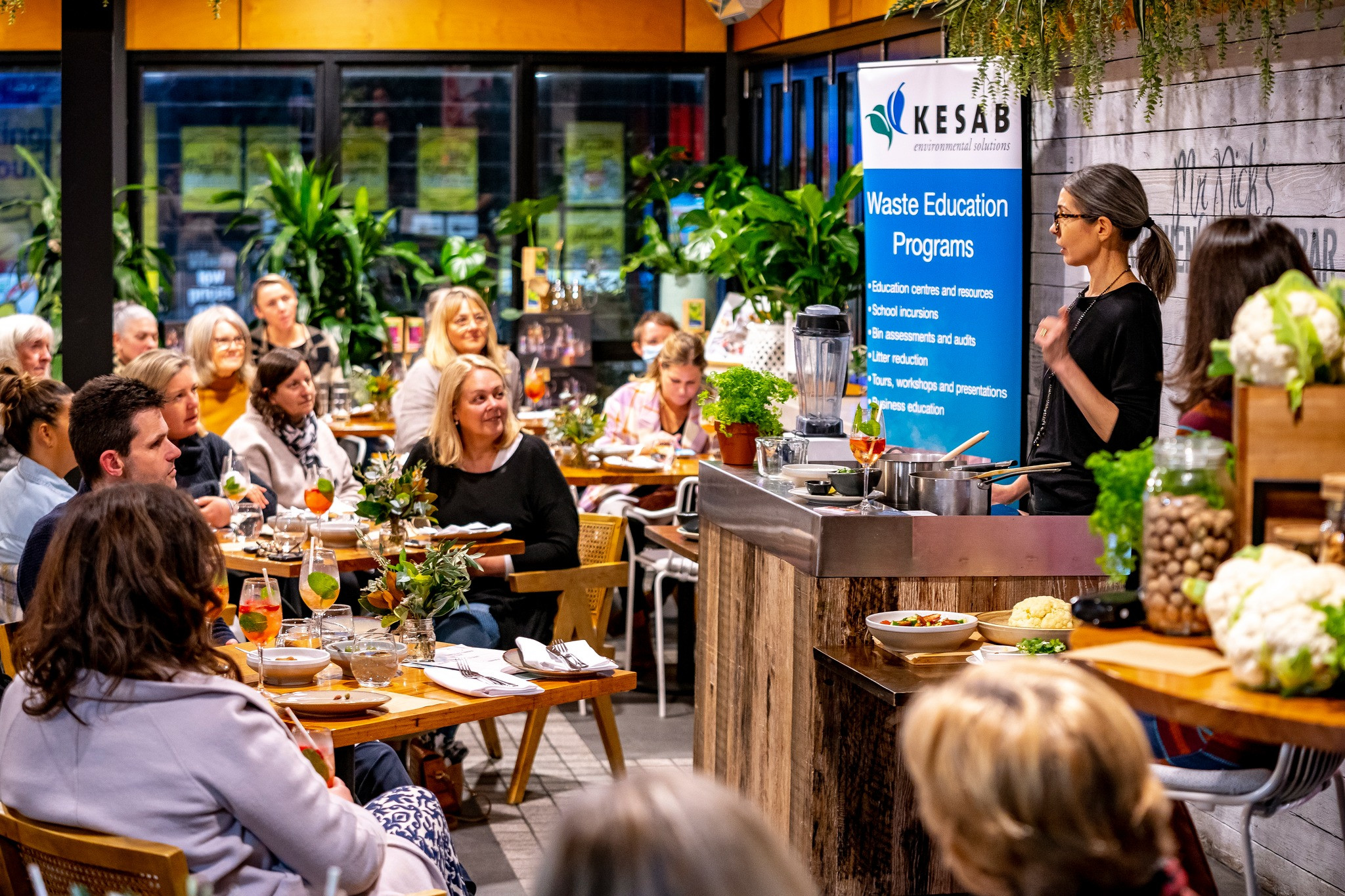 Sustainability Dinner - Foodland Pasadena | Just. Eat. Plants.