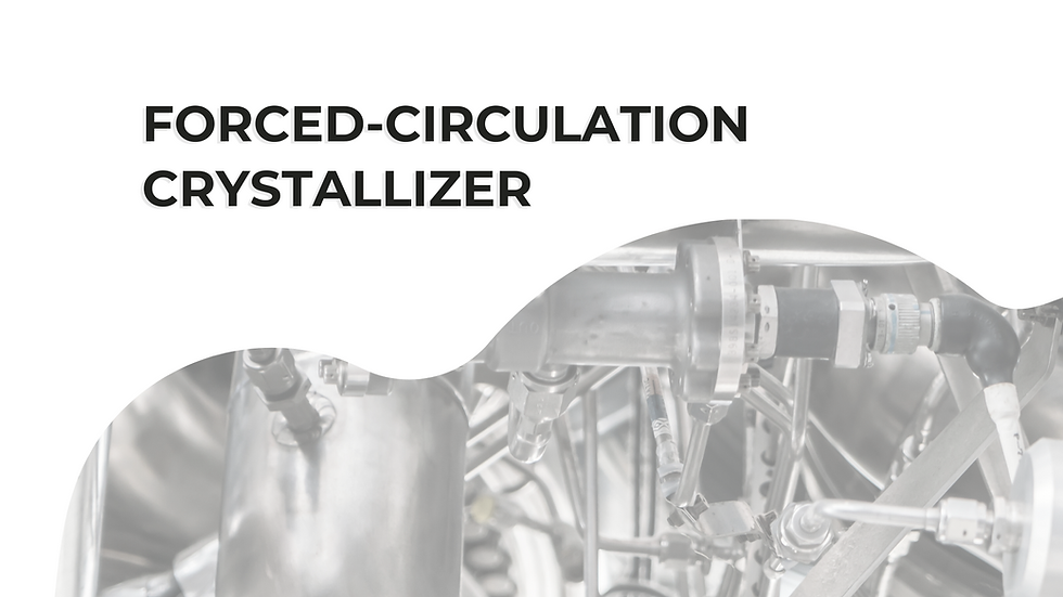 Forced Circulation Crystallizer for Water and Wastewater Zero Liquid ...