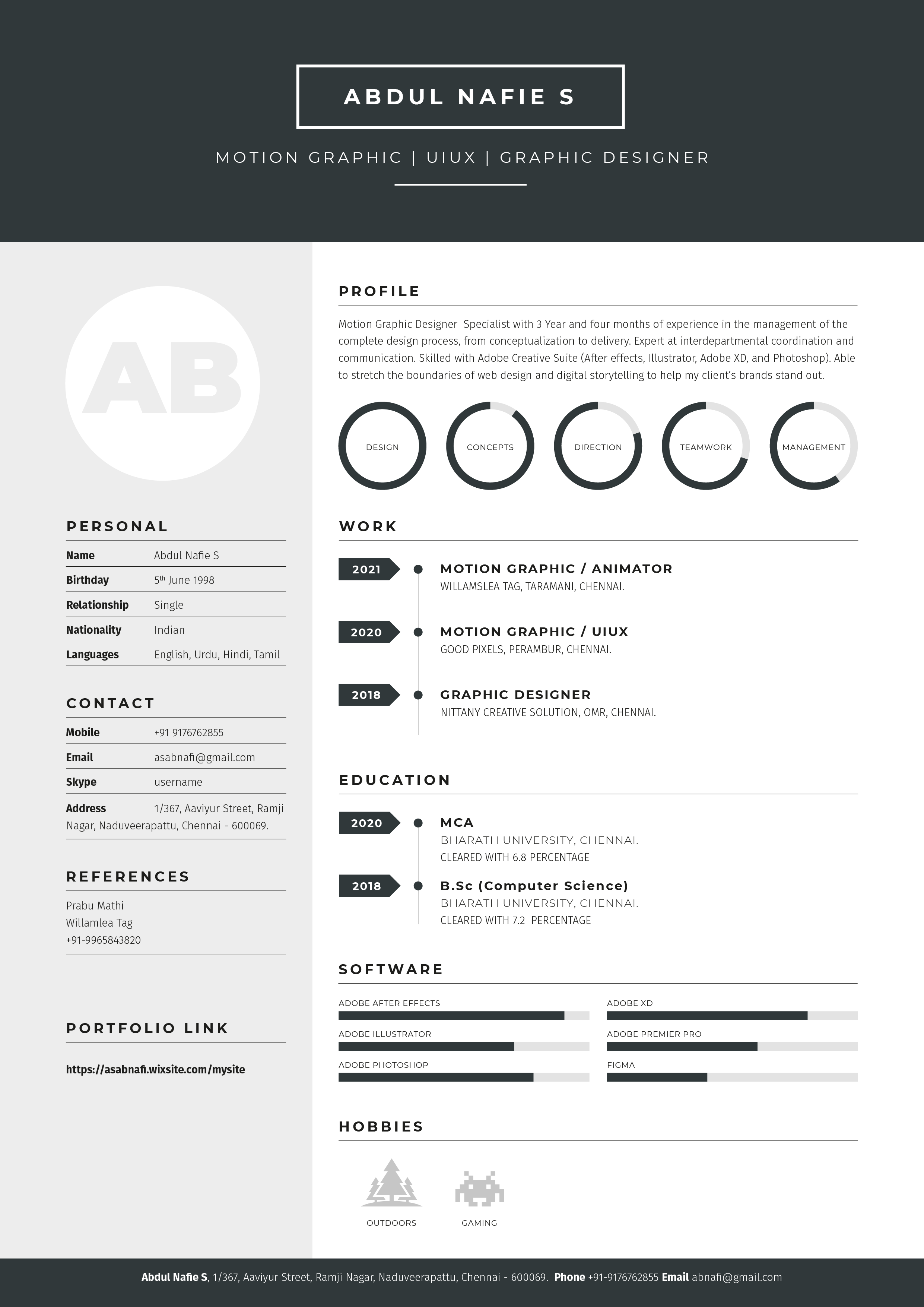 RESUME | My Site