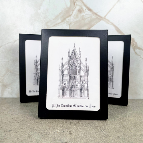 CATHEDRAL | notecard pack | Roman Rite Crafts