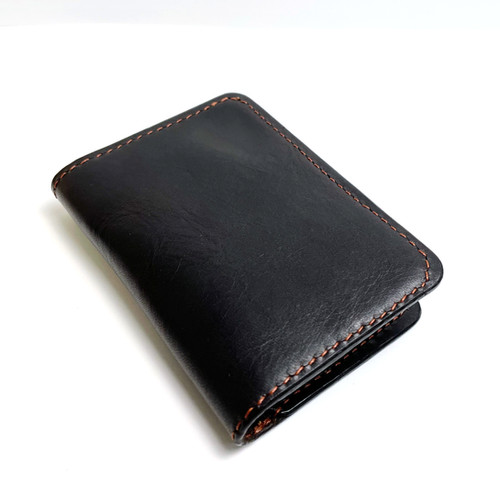 VIRIDIAN | bi-fold minimalist wallet | Roman Rite Crafts