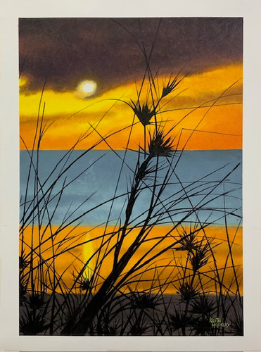 80 mile beach sunset | K Hockley | Artist