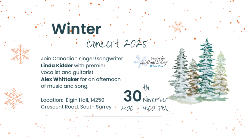Winter Concert 2025: Linda Kidder & Alex Whittaker | CSL White Rock