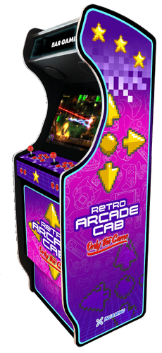 Stickers "Rétro Arcade Cab" | INGAMING