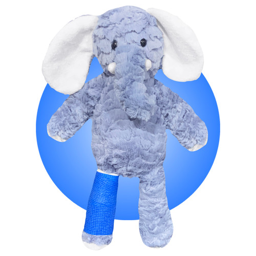Stuffed Animal With Broken Leg - 14" Elephant Plush - Choose Cast ...