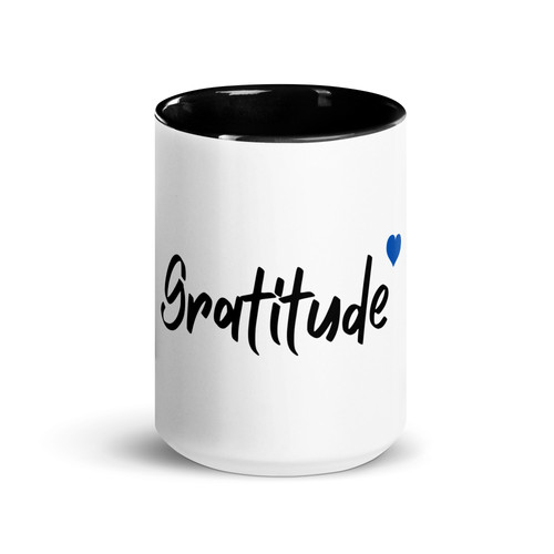 Gratitude Mug with Color Inside | DGM Store