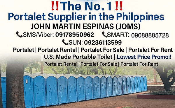 GTS Portalet Supplier - No. 1 Portable Toilet Supplier in the Philippines