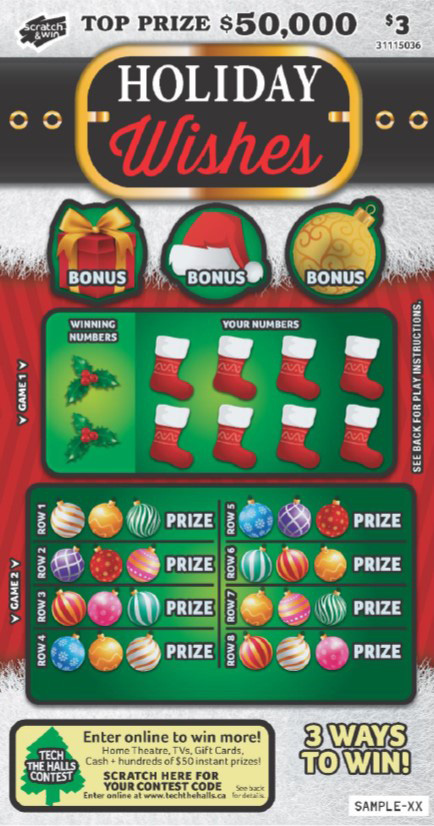 British Columbia Lottery Corporation Holiday Instants