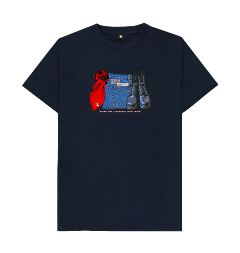 Doing the Liverpool boot walk - Mens T-Shirt | Scouse Republic