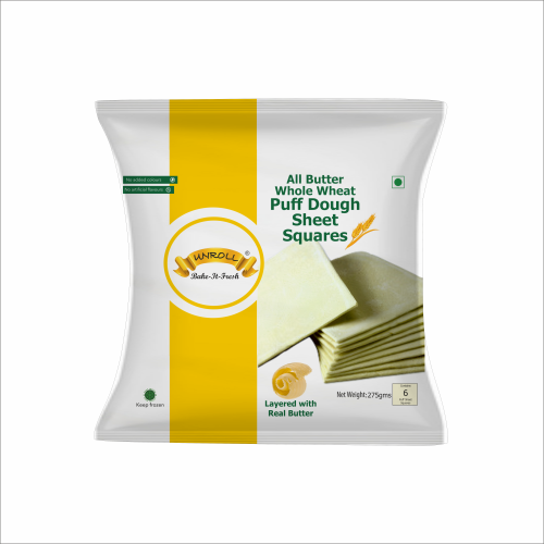 Unroll All Butter Whole Wheat Puff Sheet Squares 275gms | Unroll Bake ...