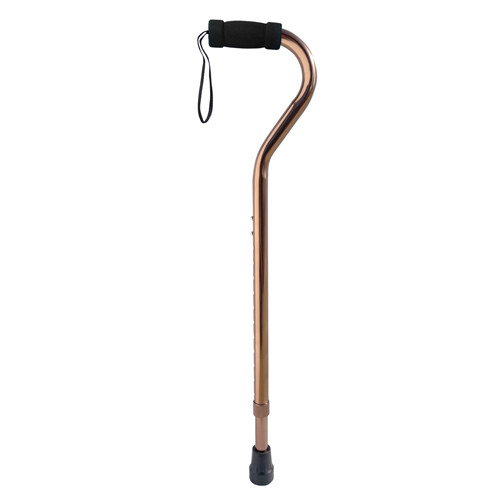 Offset Adjustable Cane with Foam Grip SOFT Handle | Independent Living