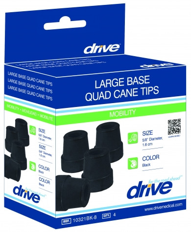 Quad Cane Tips - Large Base | Independent Living