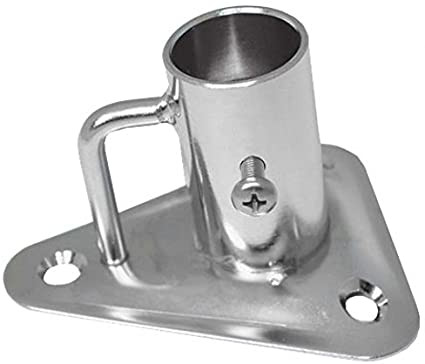 Stanchion Socket 90 Degrees – Stainless Steel AISI316 | F&M MARINE