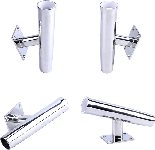 Stainless Steel Wall Mounted Rod Holder,Transom Mounted | F&M MARINE
