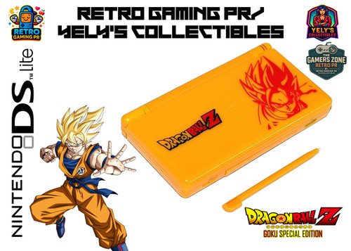 Nintendo DS Lite Dragon Ball Z Edition With R4 Card with 482 games ...