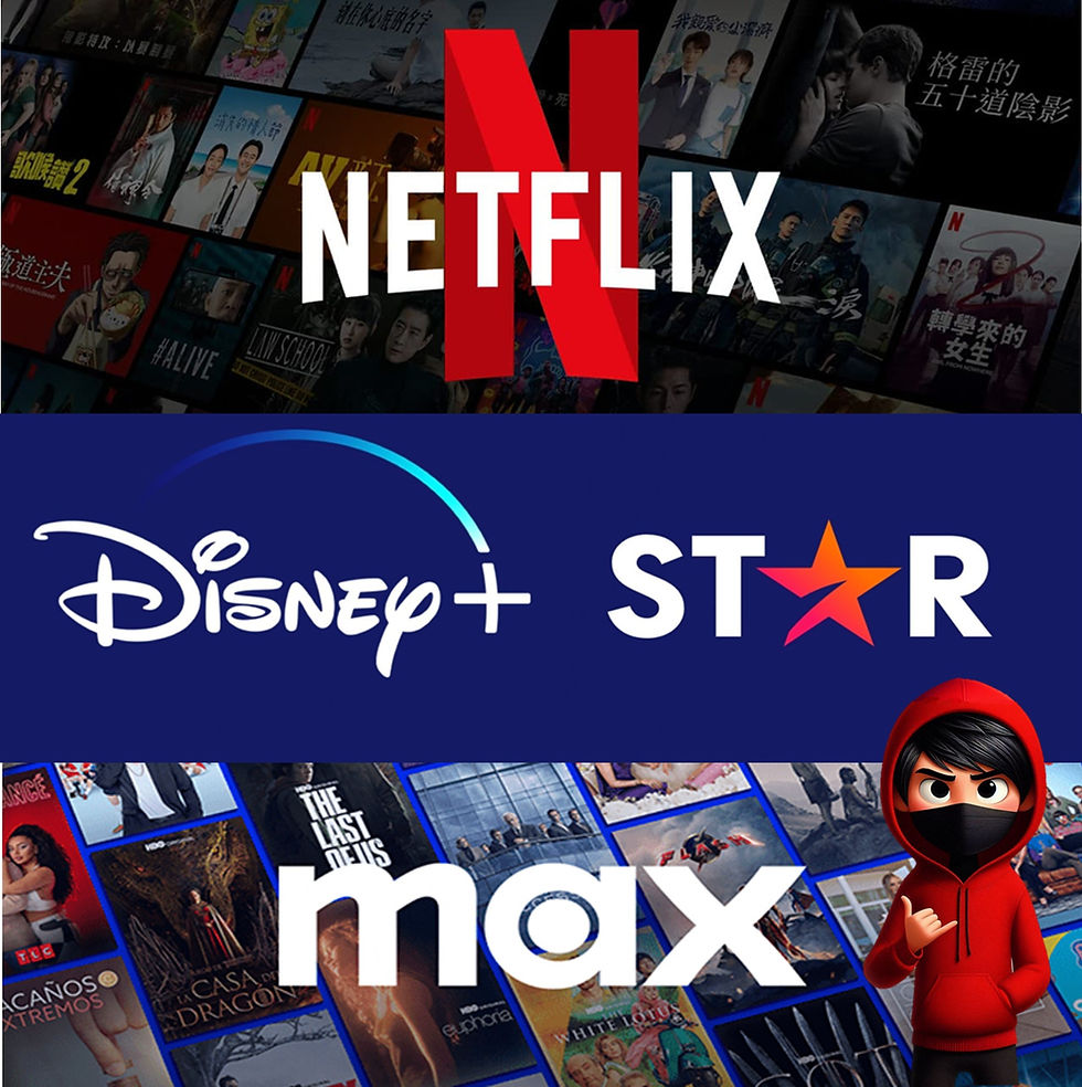 Netflix + Disney Estandar + Max | Dabo Games