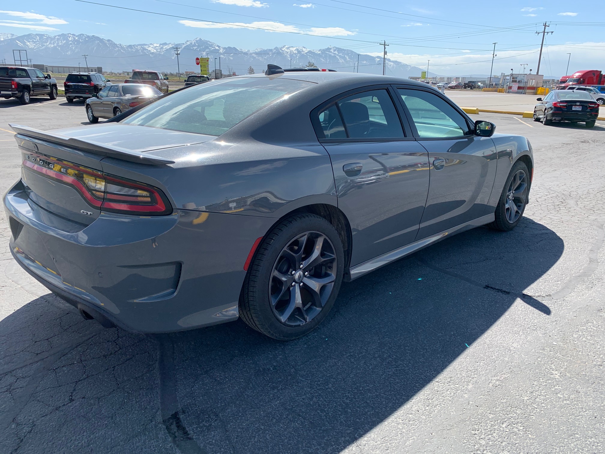 2019 DODGE CHARGER GRAY 567796 | gbleasing