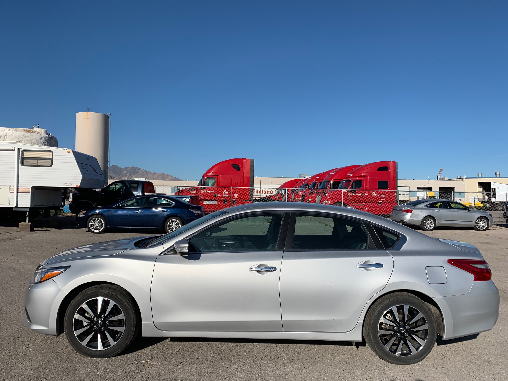 2018 NISSAN ALTIMA SILVER 245245 | gbleasing