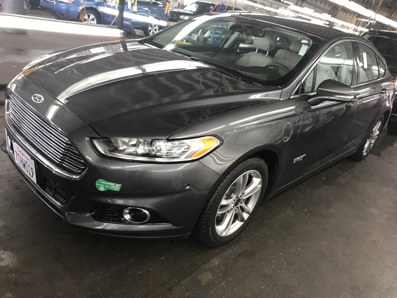 2016 FORD FUSION GRAY 229912 | gbleasing